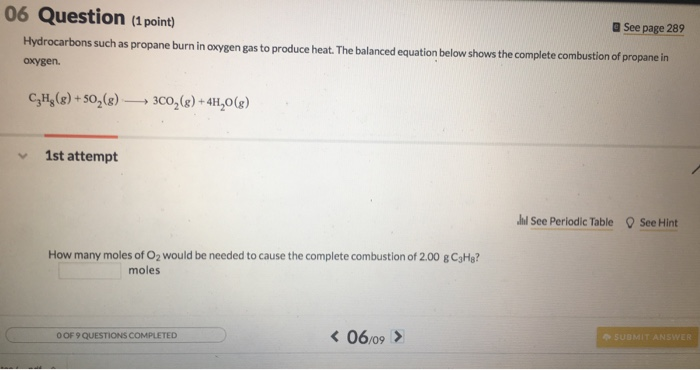 Solved 06 Question (1 point) aSee page 289 Hydrocarbons such | Chegg.com Solved 06 Question (1 point) aSee page 289 Hydrocarbons such | Chegg.com