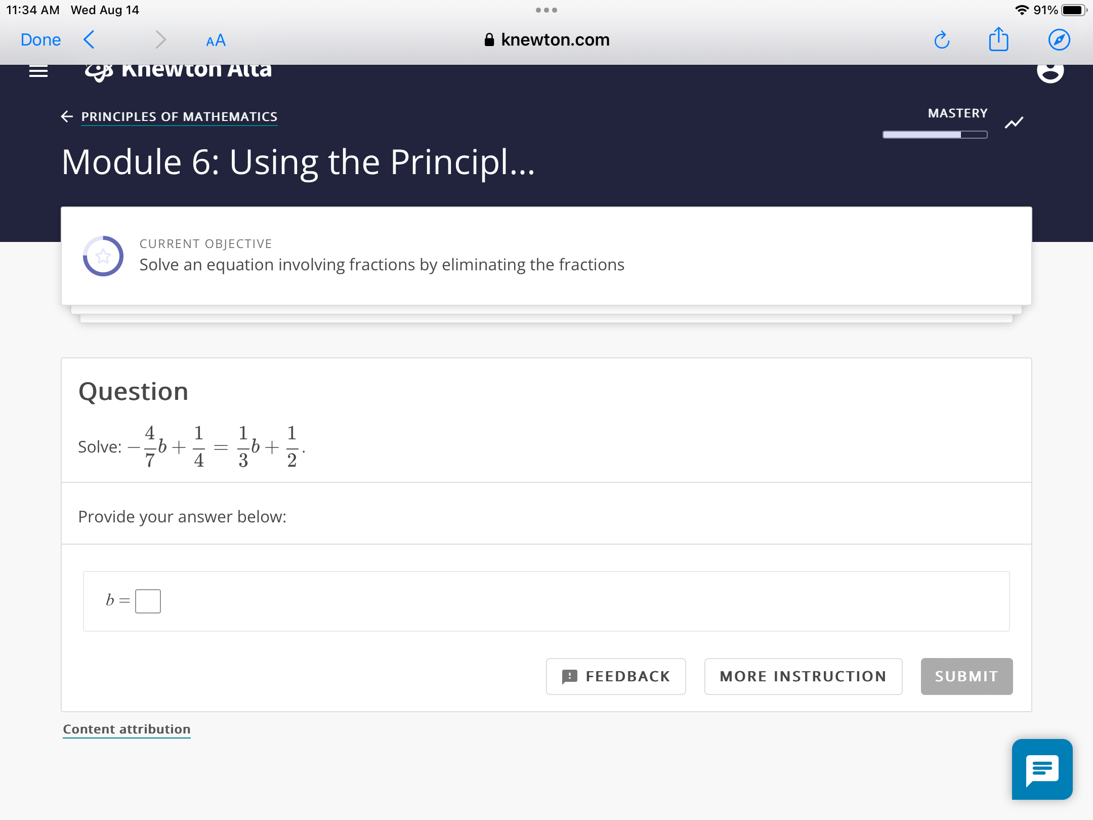 Solved Current Objectivesolve An Equation Involving