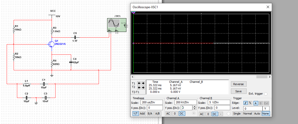 Solved Please help me with my clapp oscillator design using | Chegg.com