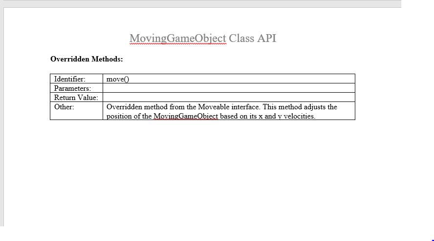 In java please, The GameObject Class is already made, | Chegg.com