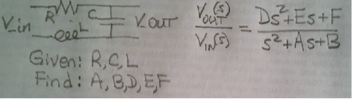 Solved Ex. 181. Given R=7 Ohms, C=6 Farads, L=14 Henries, V | Chegg.com