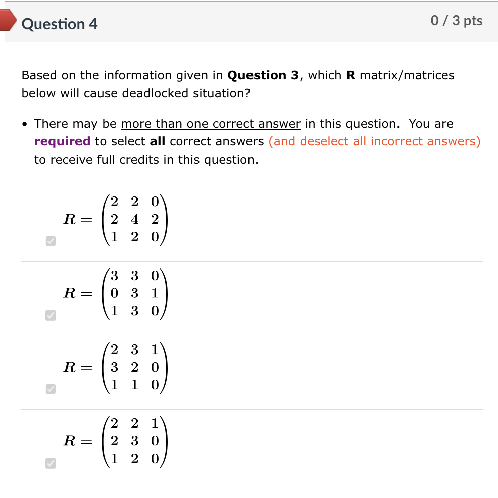 Question 2 2 pts Which of the following diagram(s) | Chegg.com