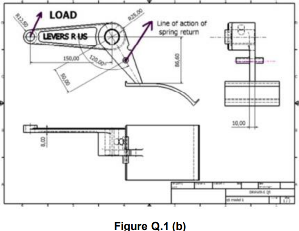 Solved 1. A foot pedal is presented in the two sheets of | Chegg.com