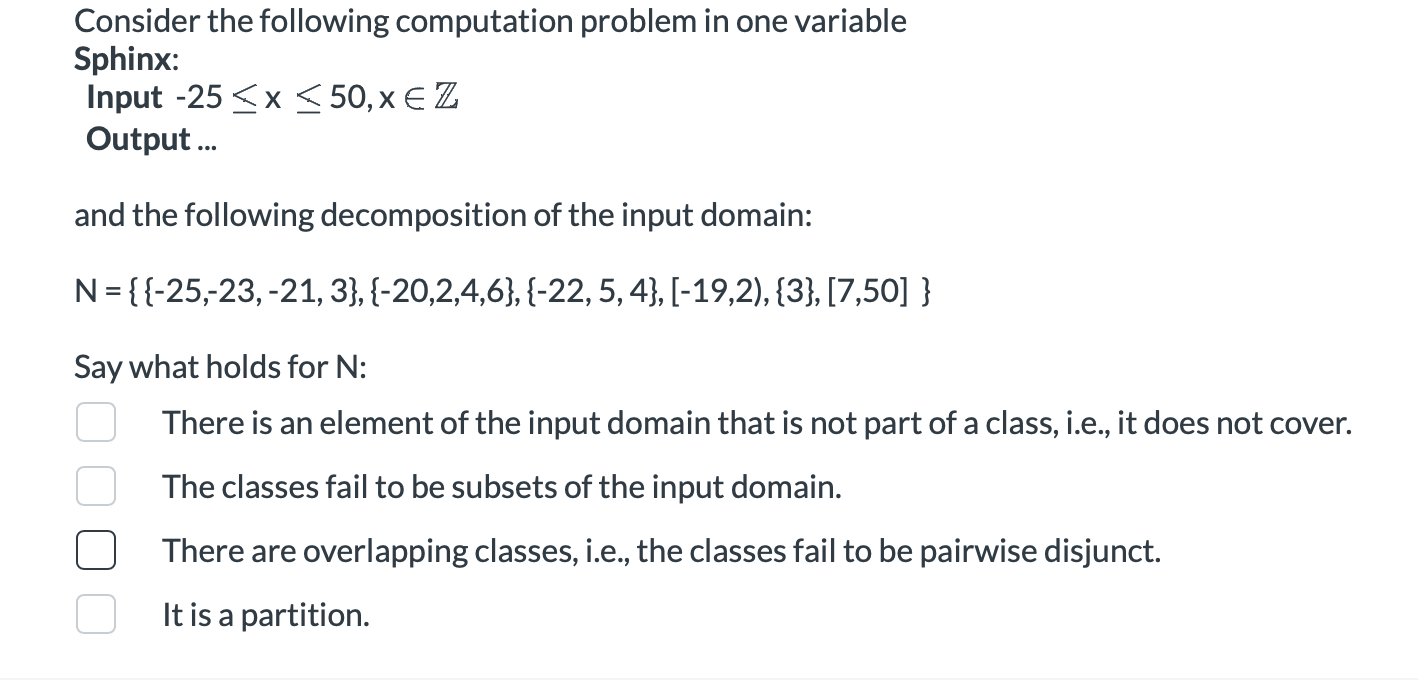 Solved Consider the following computation problem in one | Chegg.com
