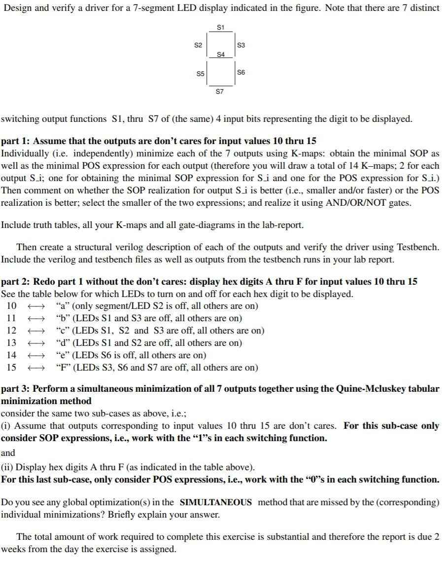 Solved I only need help on part 2 of this Verilogs | Chegg.com