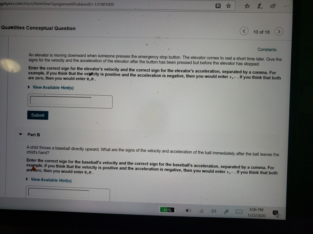 Solved physics.com/myct/itemView?assignment | Chegg.com
