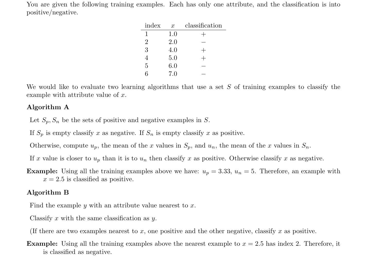 Solved Use 3-fold cross validation to estimate the errors of | Chegg.com