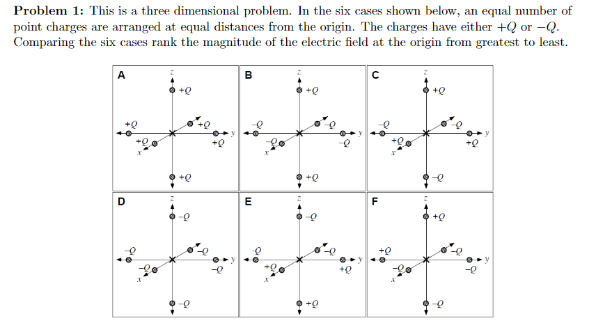 Solved Problem 1: This is a three dimensional problem. In | Chegg.com