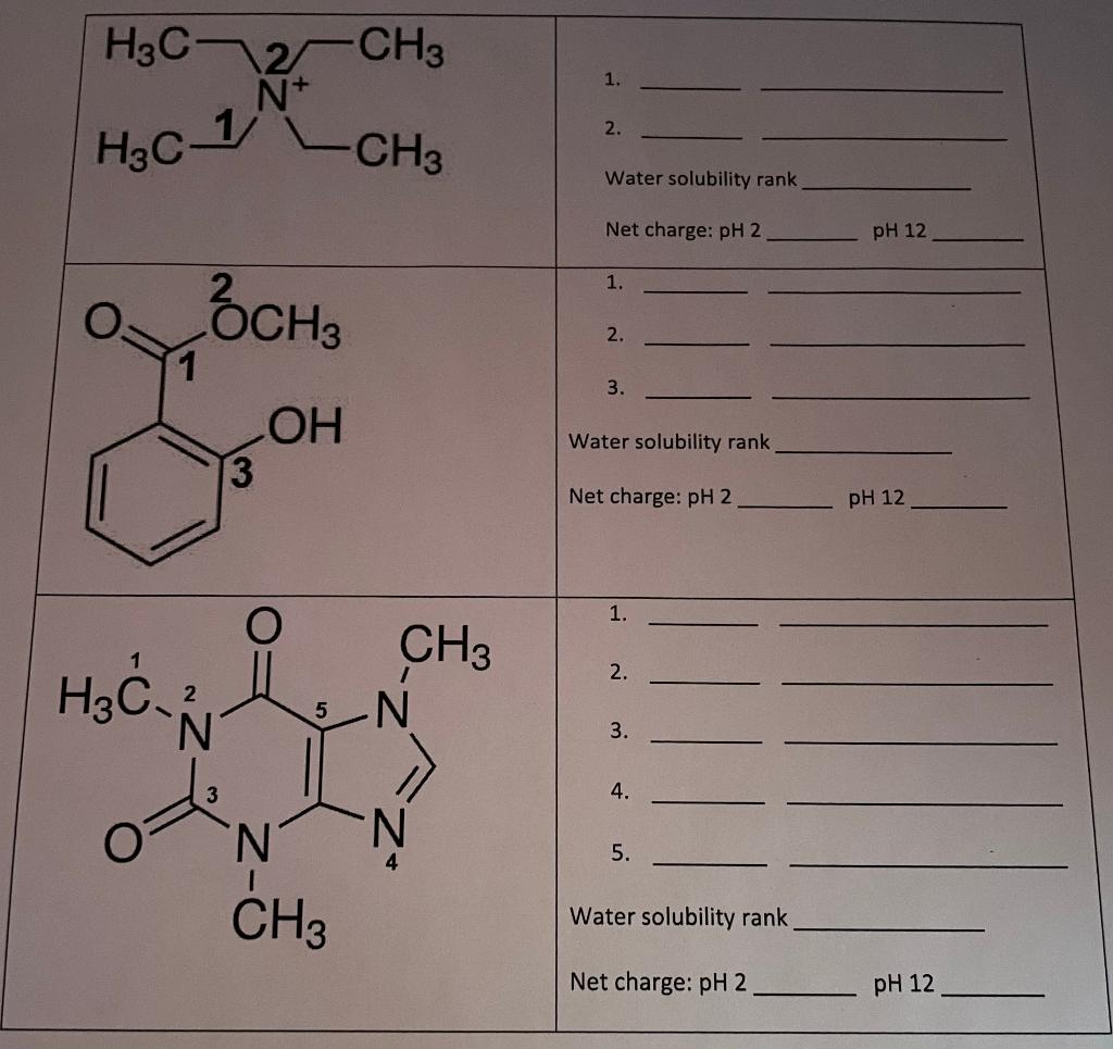 Solved Using the molecular modeling kits provided, construct | Chegg.com