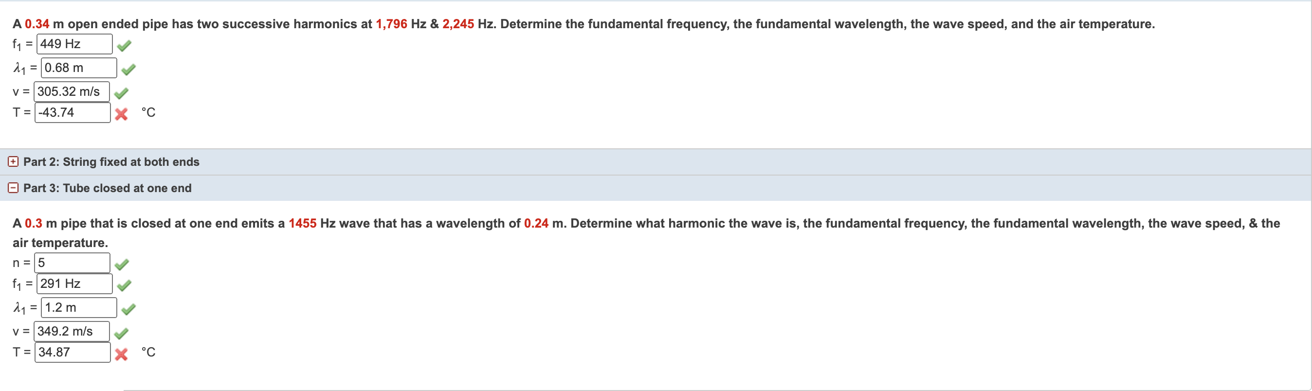 Solved need help finding the tempratures for part a and c | Chegg.com Solved need help finding the tempratures for part a and c | Chegg.com