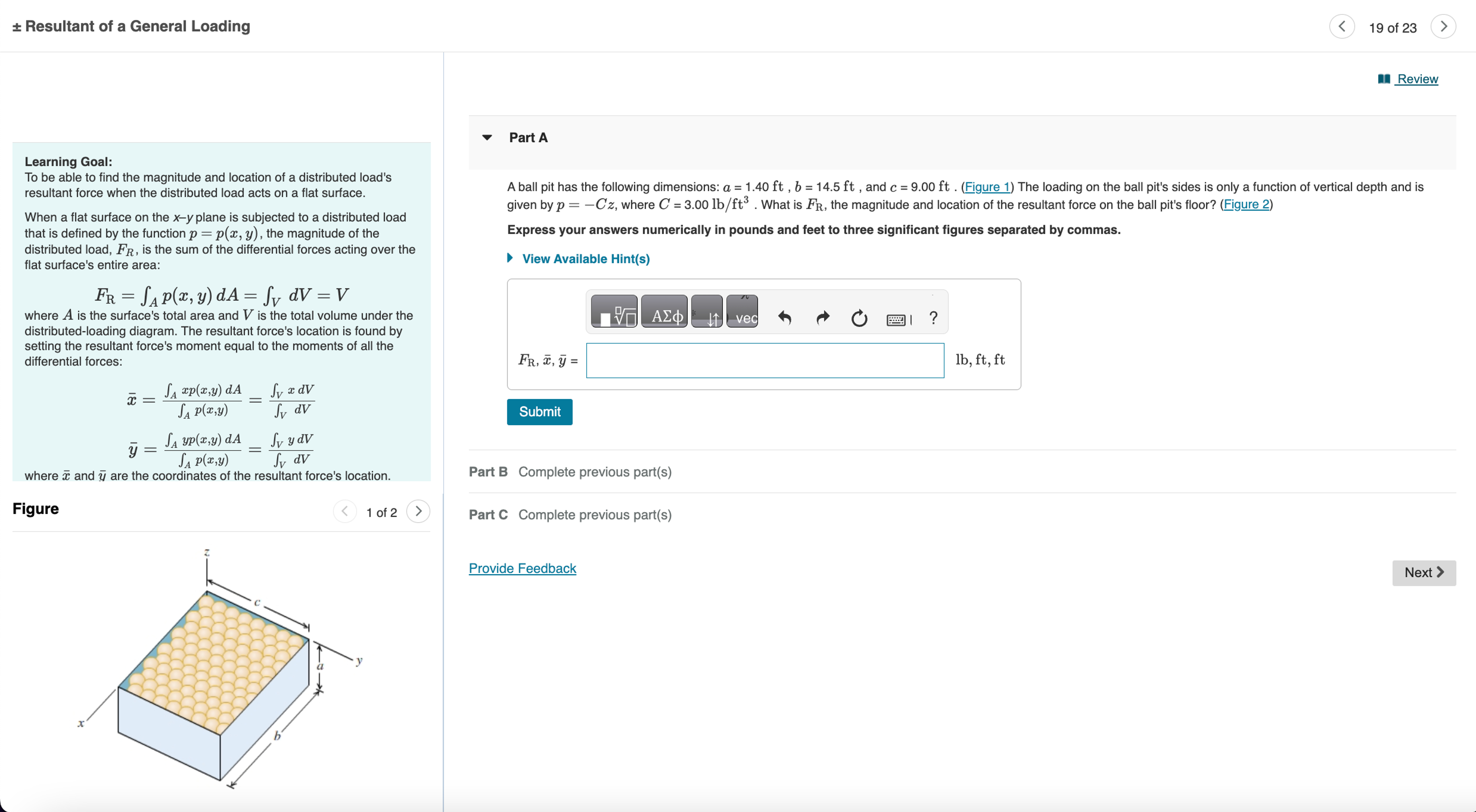 Solved Learning Goal:To be able to find the magnitude and | Chegg.com