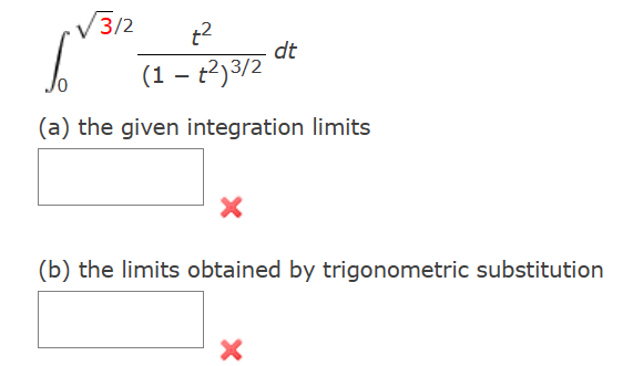 Solved Evaluate the definite integral using the given | Chegg.com