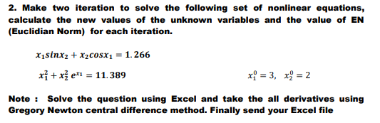 Solved This question is going to solve with ONLY EXCEL but | Chegg.com