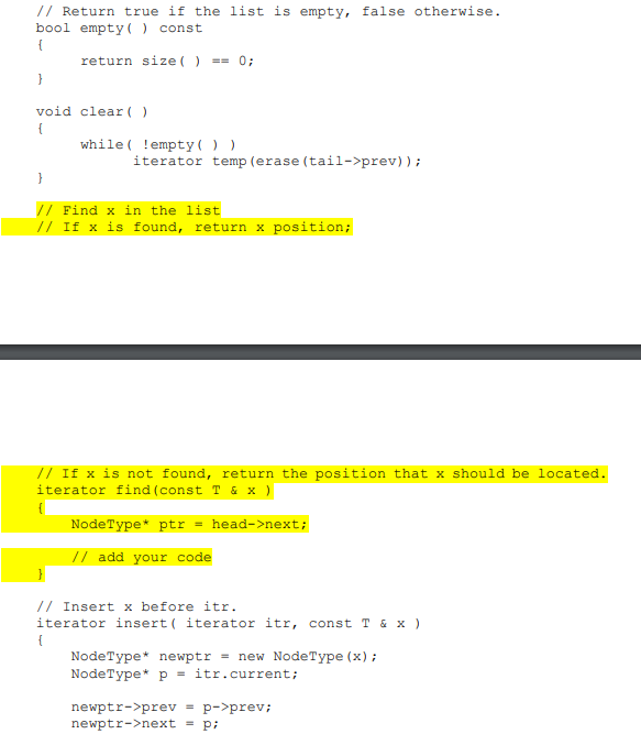 Solved 1. [30 marks] (The SortedLinkedList class template) | Chegg.com