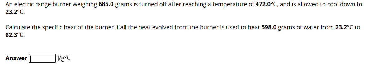 Solved In the laboratory a student uses a "coffee cup" | Chegg.com