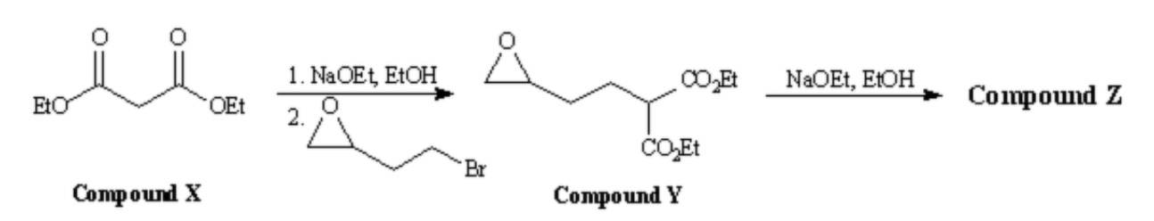 Solved Consider the reaction sequence below to answer the | Chegg.com