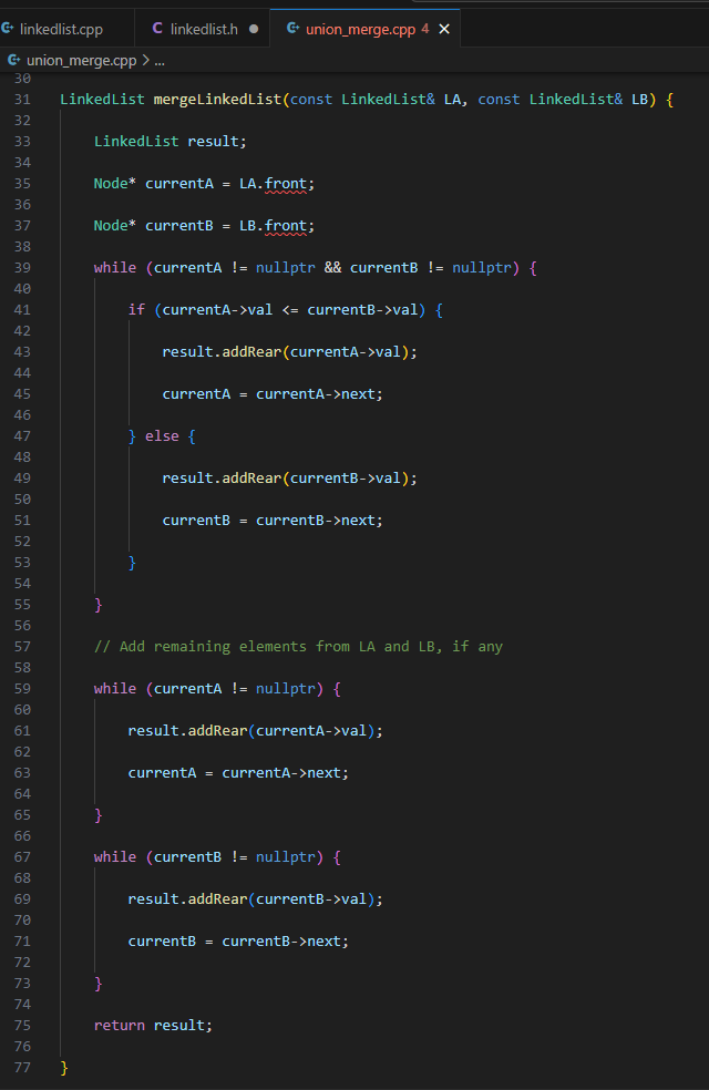 Solved You Must Have A Working Linkedlist Data Structure We 6562