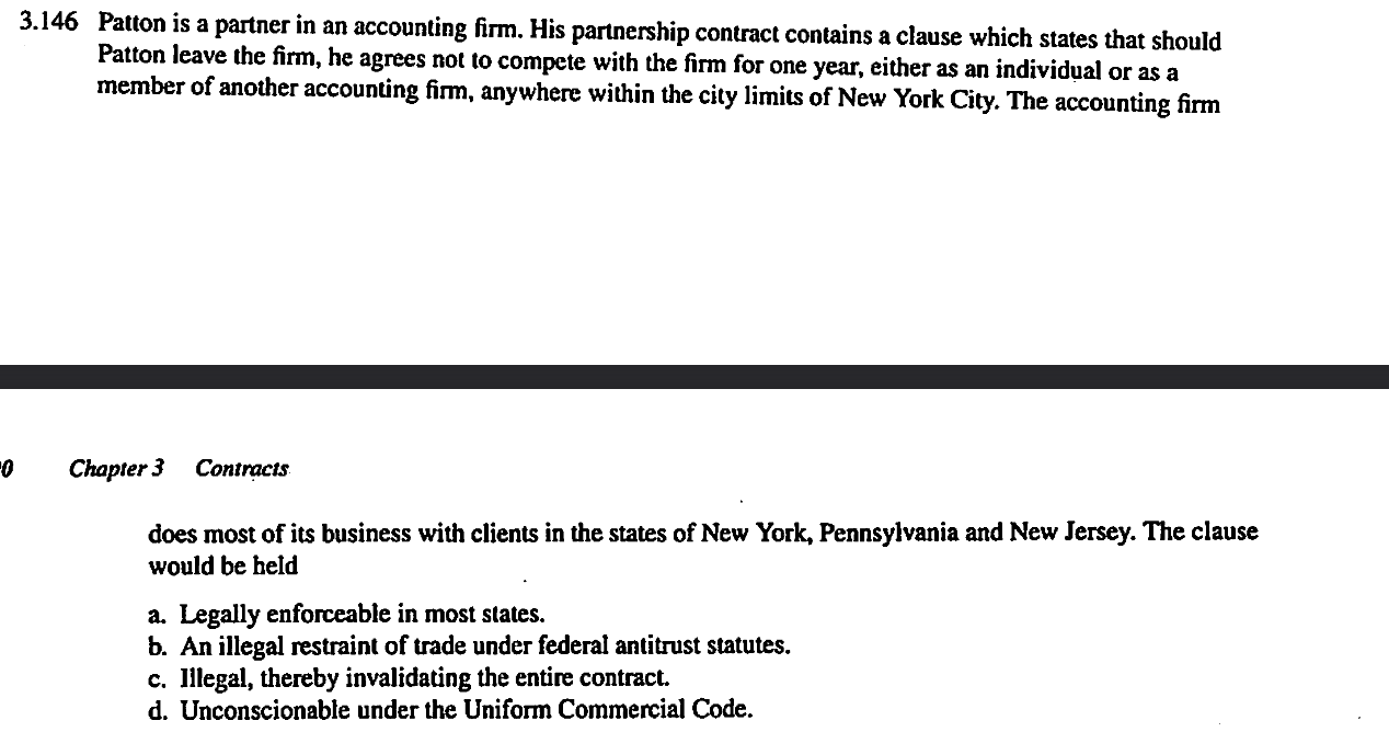 Solved 3.146 Patton is a partner in an accounting firm. His | Chegg.com