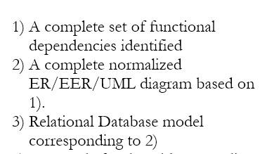 Tasks: 1) You are asked to normalize the database | Chegg.com
