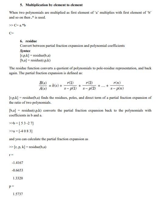 Solved INTRODUCTION TO CONTROL SYSTEM TOOLBOX OBJECTIVES To | Chegg.com