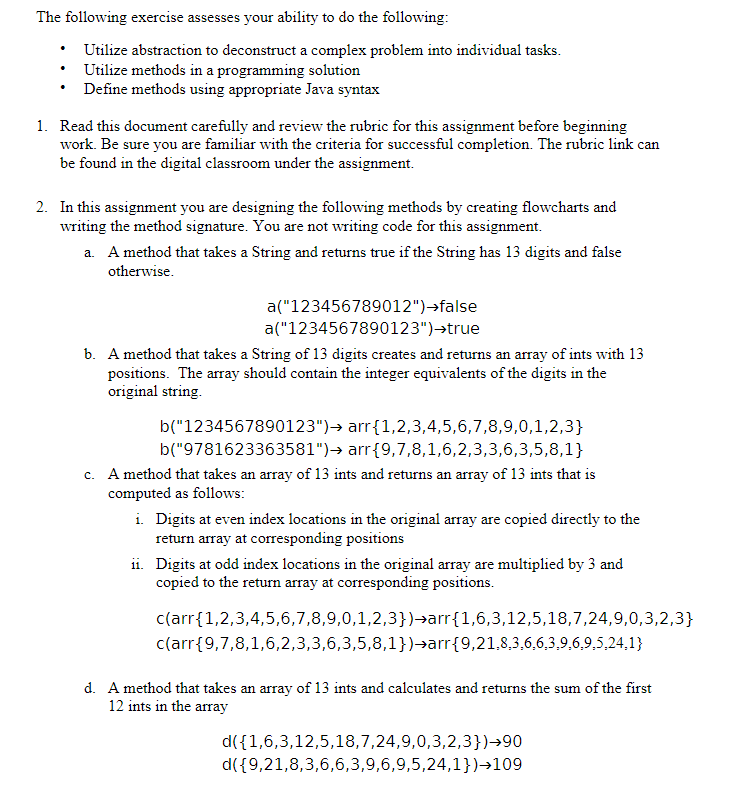 Solved I was wondering if it possible to get the Methods for | Chegg.com