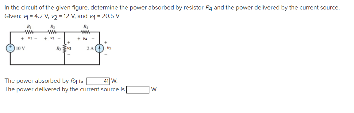 Solved In the circuit of the given figure, determine the | Chegg.com
