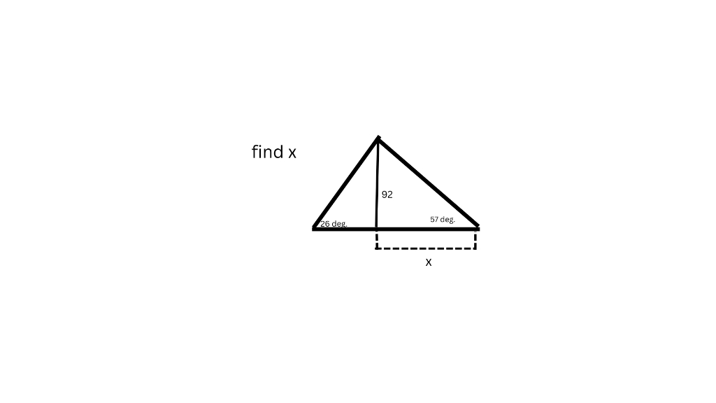 Solved find x | Chegg.com