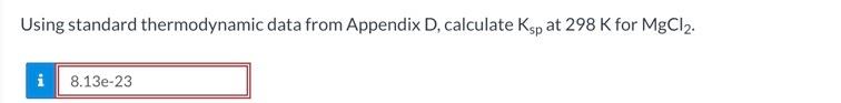 Solved Using standard thermodynamic data from Appendix D, | Chegg.com