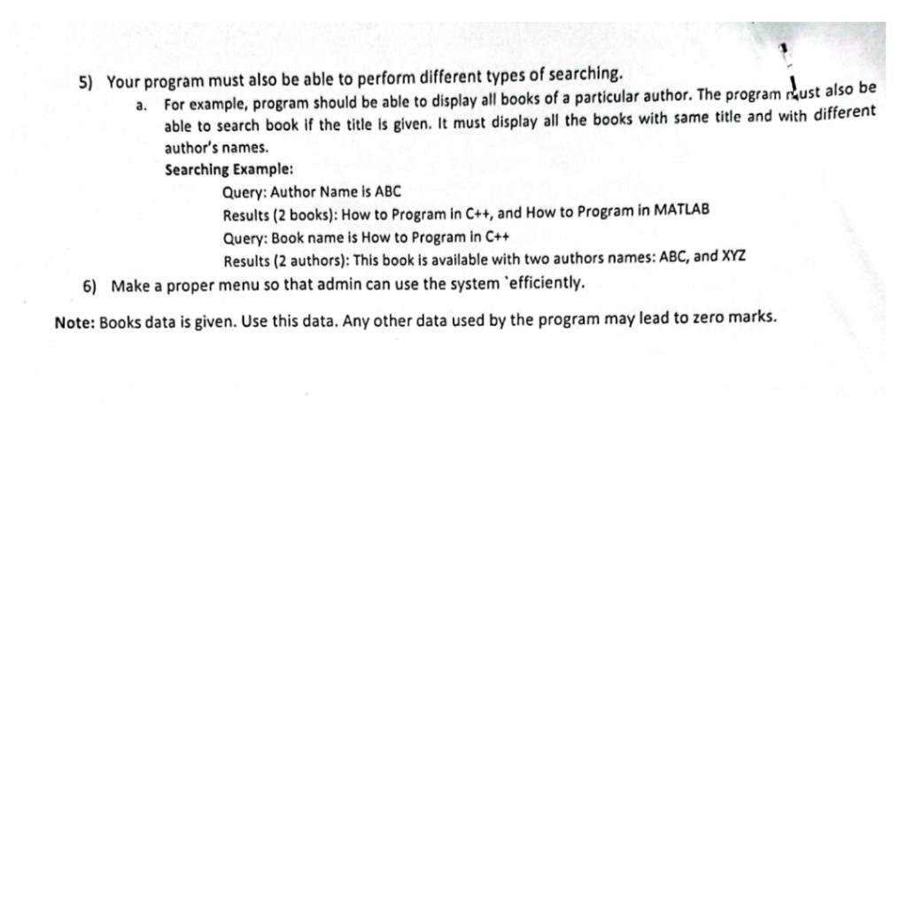 Solved Question 2: [70] (There is no main.cpp file for this | Chegg.com
