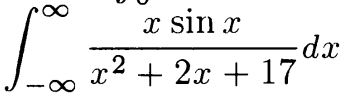 Solved Please solve this integral by the Residue theorem and | Chegg.com