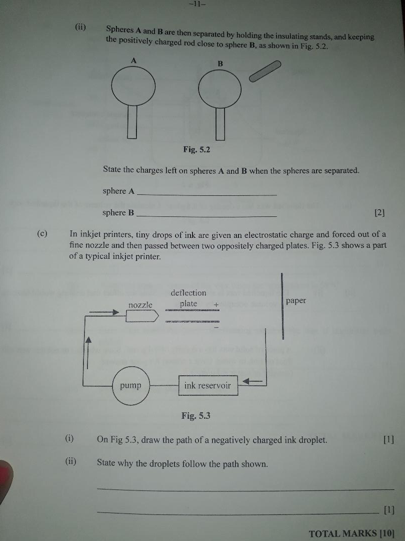Solved -10 5. This question is about charges. (a) A | Chegg.com