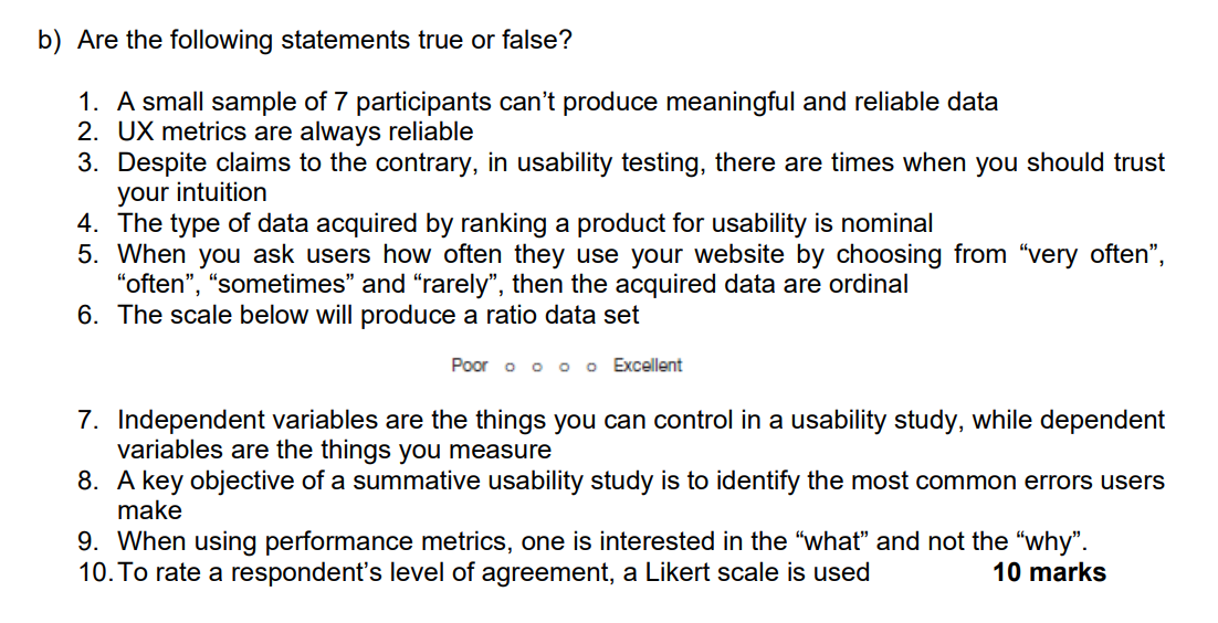 Solved Are the following statements true or false? 1. A | Chegg.com