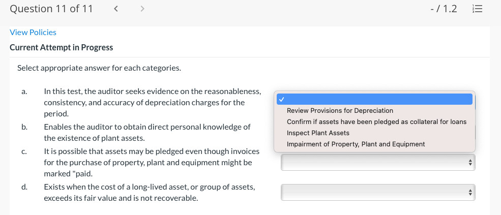 Solved Question 11 of 11