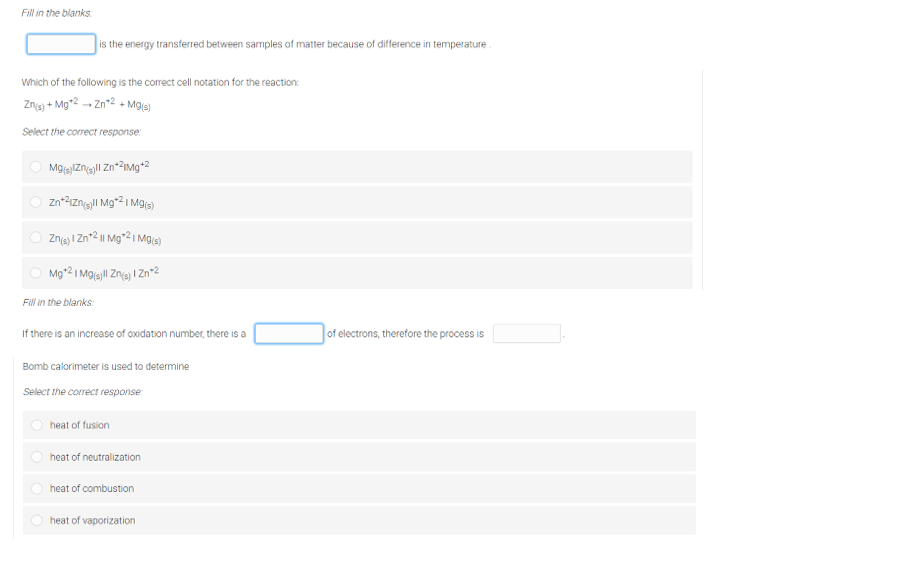 Solved Fill in the blanks is the energy transferred between | Chegg.com