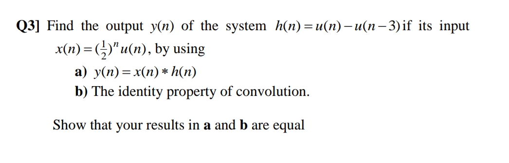 Solved 23] Find the output y(n) of the system | Chegg.com