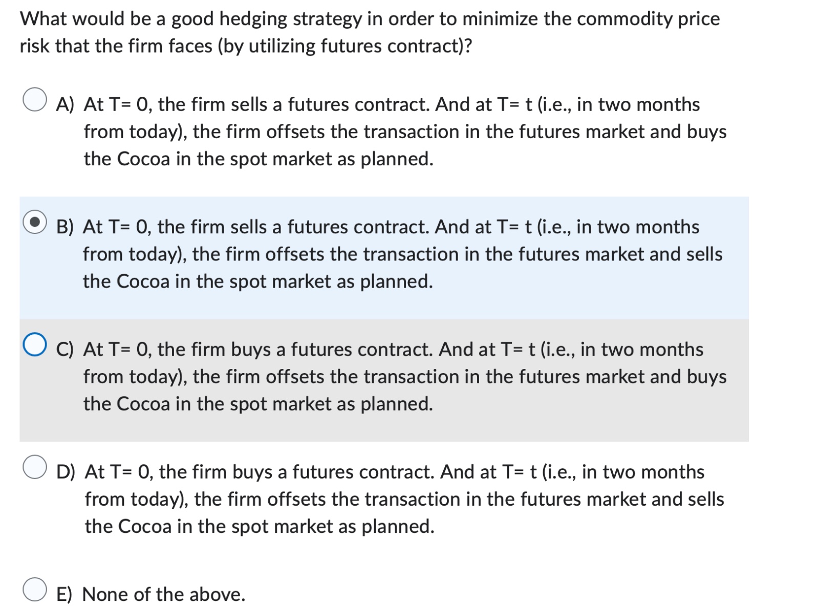 Solved Consider a producer who is in the business of | Chegg.com