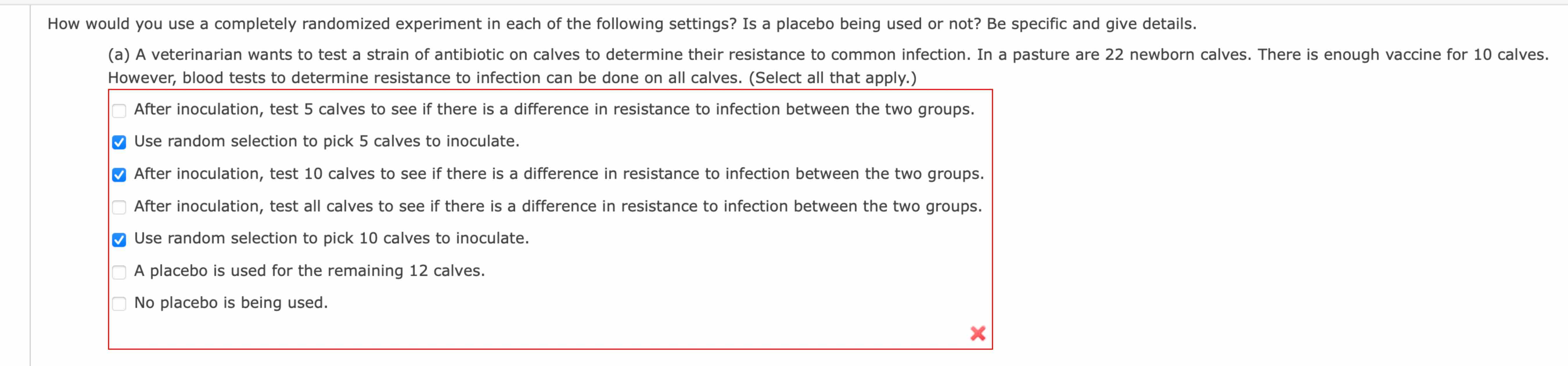 Solved How would you use a completely randomized experiment | Chegg.com