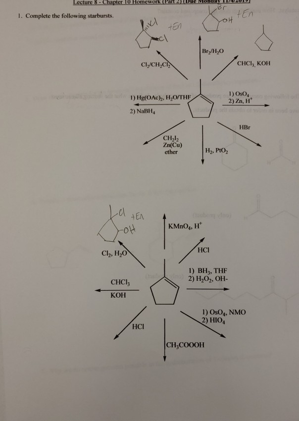 Solved Lecture 8-Chapter 10 Homework (Part tEn OH 1. | Chegg.com