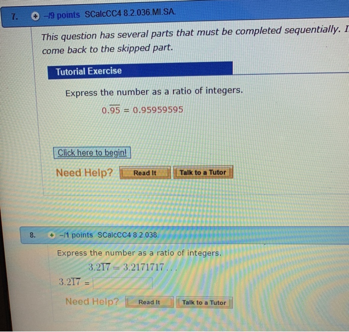 Solved 7.-9 points SCalcCC4 8.2.036.MI.SA This question has | Chegg.com Solved 7.-9 points SCalcCC4 8.2.036.MI.SA This question has | Chegg.com