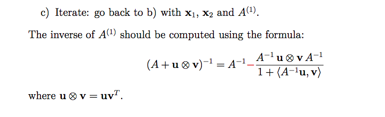 Solved Ex 5. Implement numerically the quasi-Newton method | Chegg.com