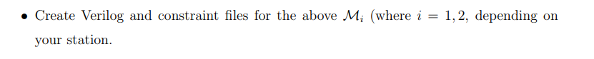 Solved Write Verilog code for one of the following 1 | Chegg.com