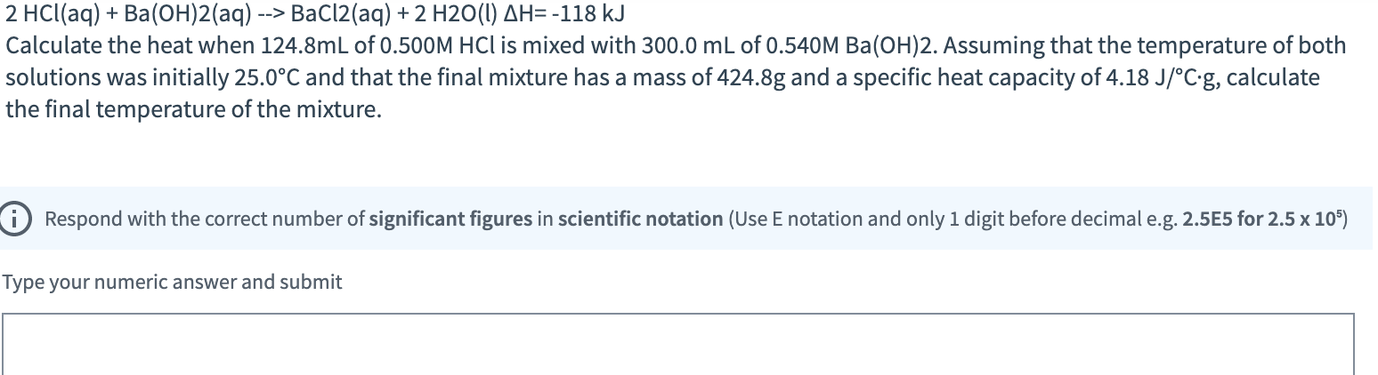 Solved A 5.00 g sample of aluminum pellets (specific heat | Chegg.com