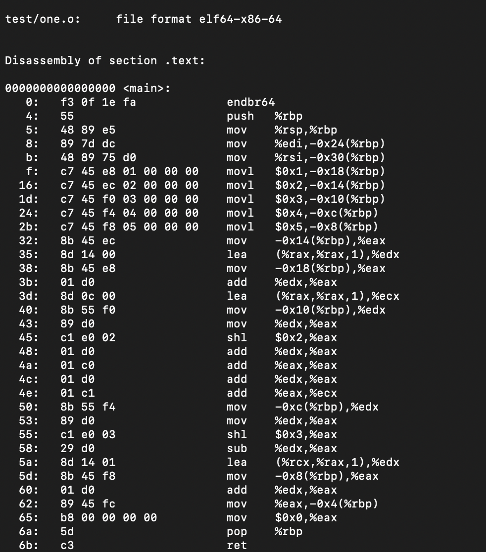Solved I need my two assembly codes to match. Here is my | Chegg.com