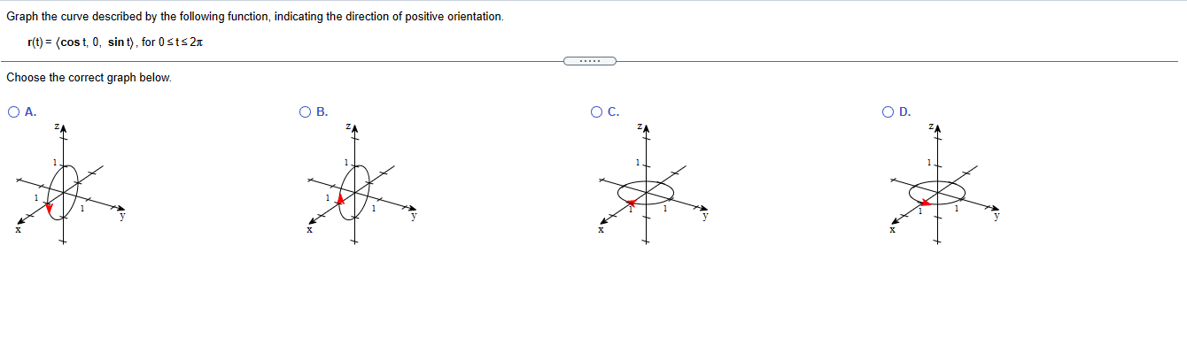 Solved Graph the curve described by the following function, | Chegg.com