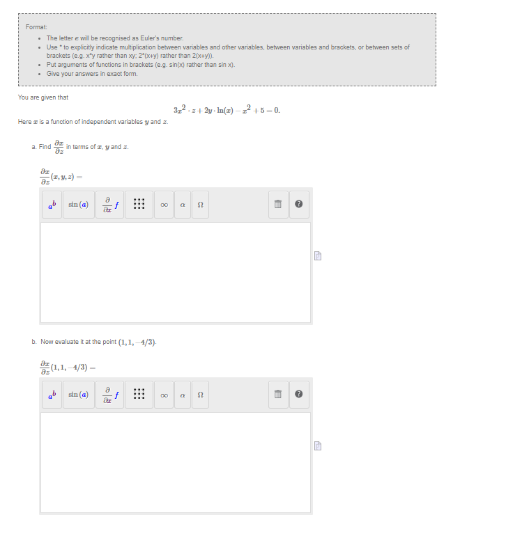 Solved Format: - The letter e will be recognised as Euler's | Chegg.com