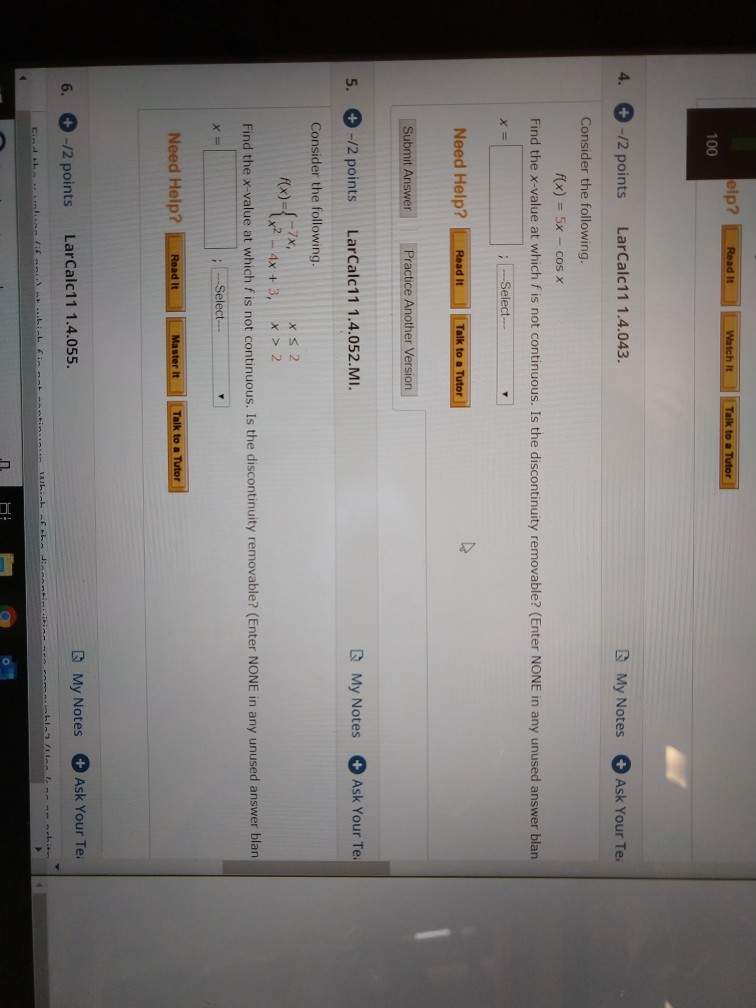 Solved elp? Read It Watch It Talk to a Tutor 100 4. + -12 | Chegg.com