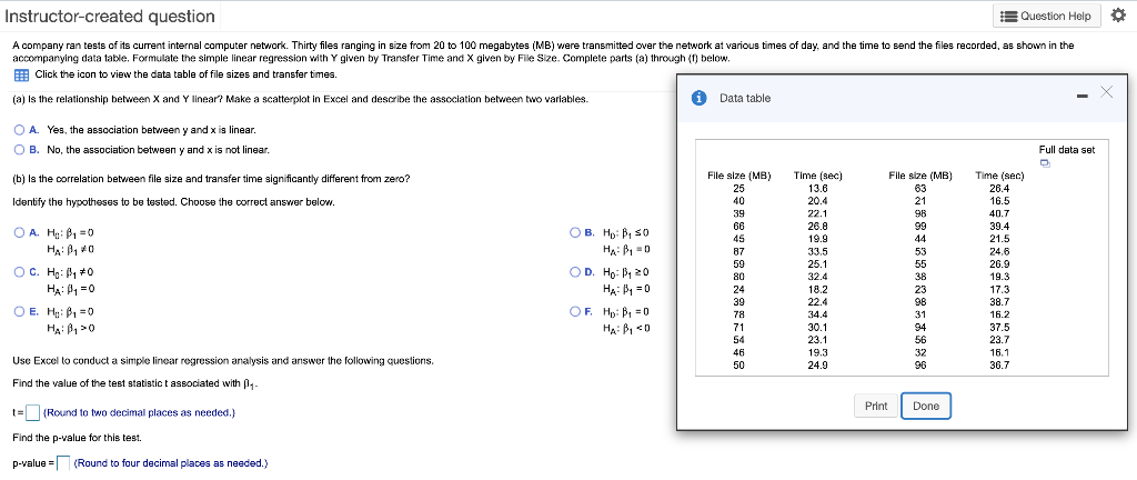 Solved Instructor-created question Question Help A company | Chegg.com