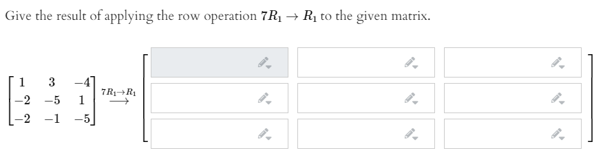 Solved Give the result of applying the row operation R2 + R3 | Chegg.com