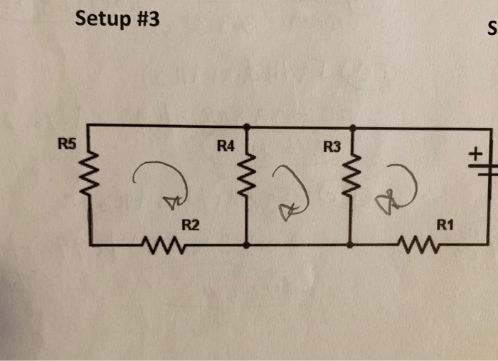 Solved Analysis For each of the setups use Kirchhoff's Rules | Chegg.com
