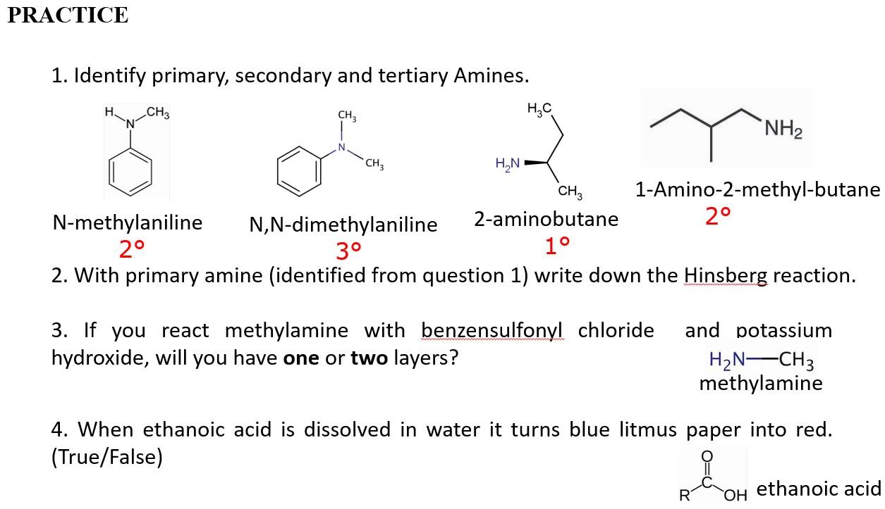 Solved 1. Identify primary, secondary and tertiary | Chegg.com